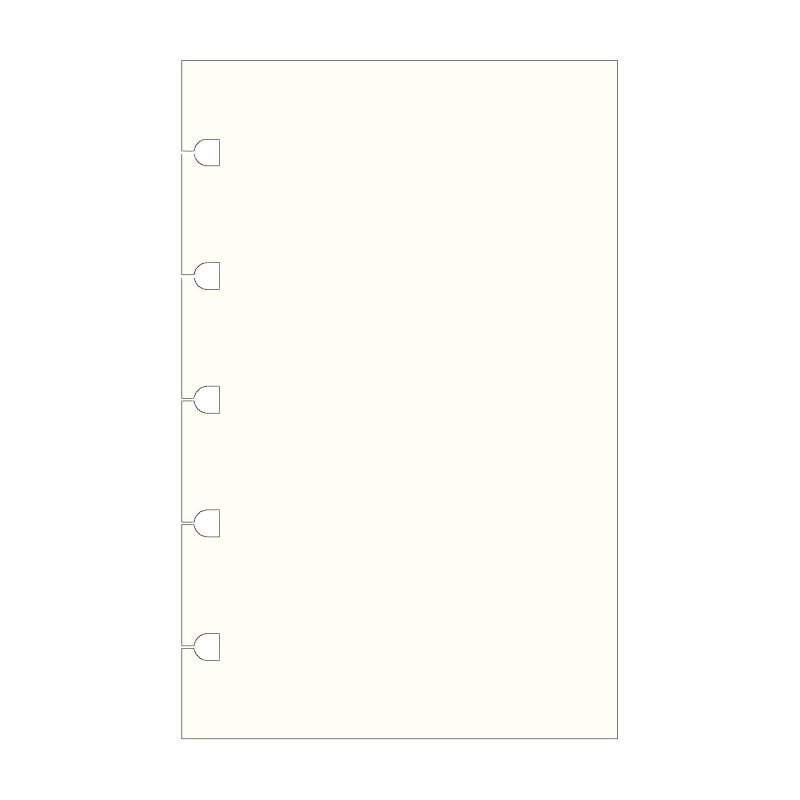 Filofax Notebook Refill Pocket blank - Filofax - staxenshop.dk