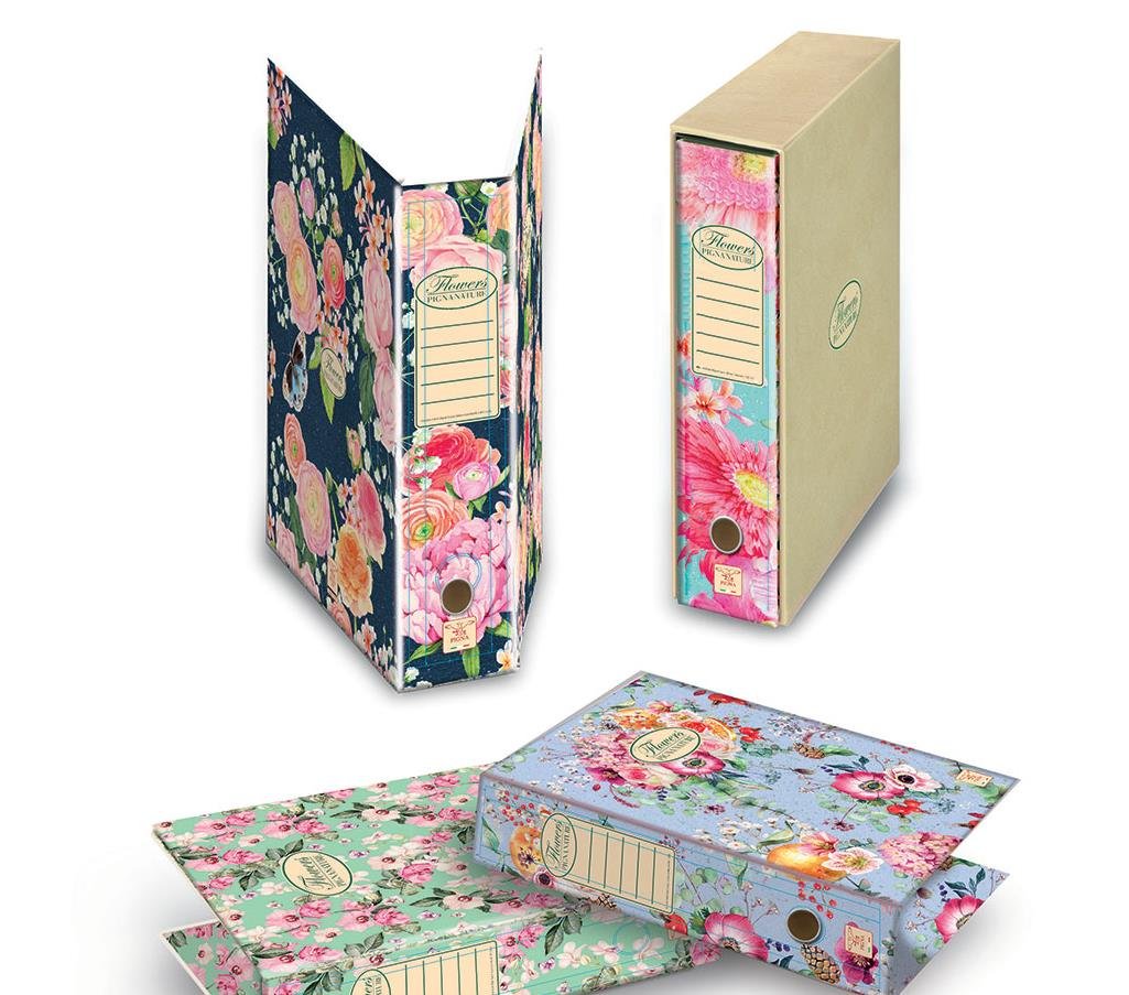 Pigna Nature Ringbind - 8 cm. Ranunkler - Ringbind - papiret.dk