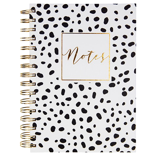 Spiralnotesbog A5 Notes Spots - Noteshæfter - papiret.dk